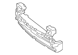 166-885-07-37 - Energy Absorber 2012-2015 Mercedes-Benz | Mercedes-Benz ...