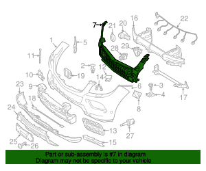 166-885-12-65 - Frame 2012-2015 Mercedes-Benz | Mercedes-Benz USA Parts