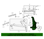 2019-2025 GM Knuckle (Replaces Part Number 84453669) 84673210 GM ...