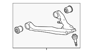 (Replaces 84973288) Front Driver Side Lower Control Arm 85662940 GM ...