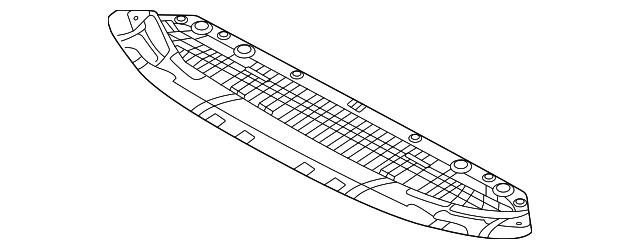 8W0-807-611-F - Deflector Shield 2020-2024 Audi | Audi OEM Parts