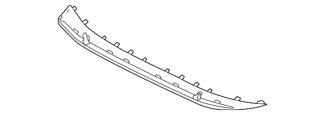 8W0-807-717-B-GRU - Spoiler 2020-2024 Audi | Audi OEM Parts