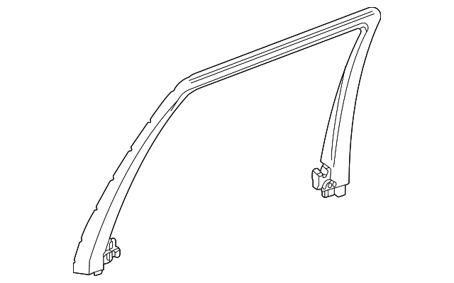 2021-2023 GM Window Molding 84225778 GM | GMPartsDirect.com