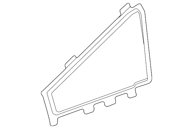 2021-2024 GM Rear Side Door Insulator 84367401 GM | GMPartsDirect.com