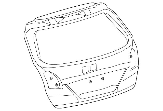 Lift Gate - 2010-2015 Toyota Venza (67005-0T082) | Toyota of El Cajon Parts