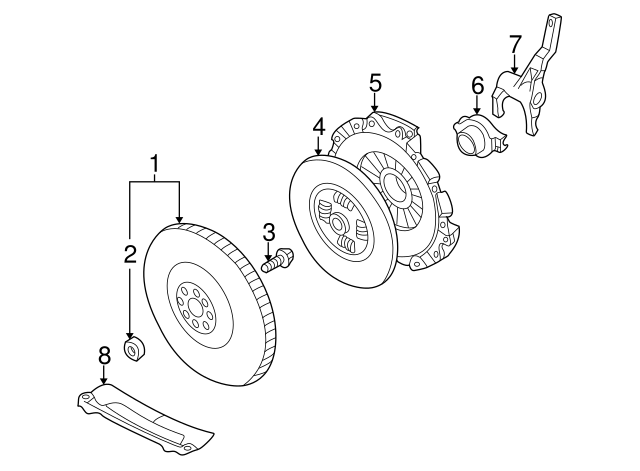 2004-2005 Subaru Pressure Plate 30210AA630 | Subaru Parts For You