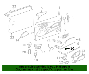 2013-2020 Mercedes-Benz Interior Lamp 000-906-75-03 | Mercedes-Benz Parts