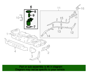 Fuel Tank Fuel Pump Module Kit 13551499 | AutoNation Parts