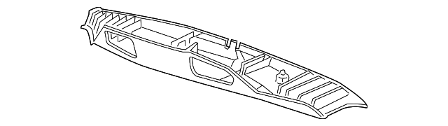2003-2023 GM Rear Header Trim 25759514 | TascaParts.com