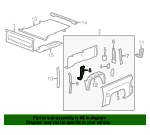 25952749 - Stake Pocket 2007-2019 GM | GMPartsNow