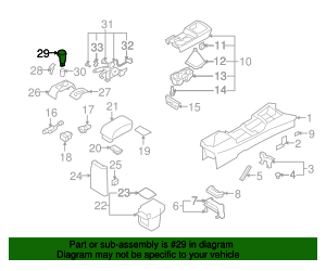 2007-2009 Hyundai Elantra Shift Knob 43711-2H200-S4 | OEM Parts Online