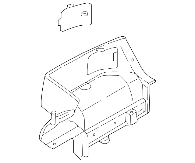 2016-2017 Hyundai Sonata Trunk Side Trim 85740-E6500-TRY | OEM Parts Online