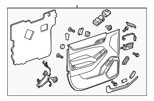 84351977 GM Door Trim Panel | GM Parts Store