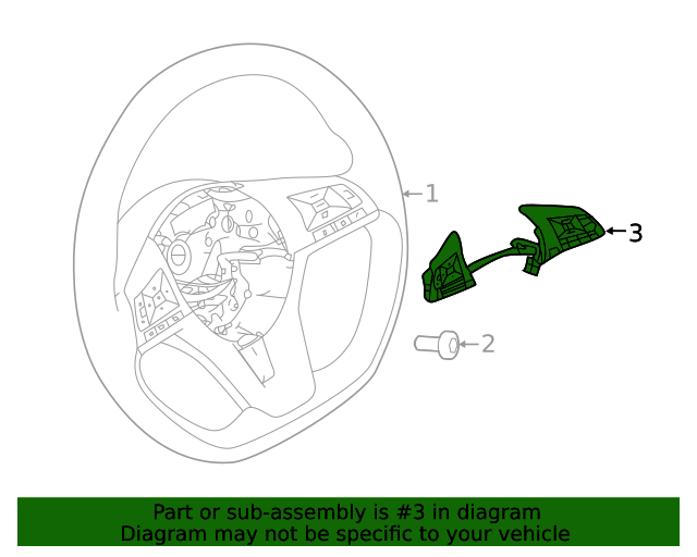 2018-2023 Nissan Switch 25550-6CA1A | Nissan Parts Store
