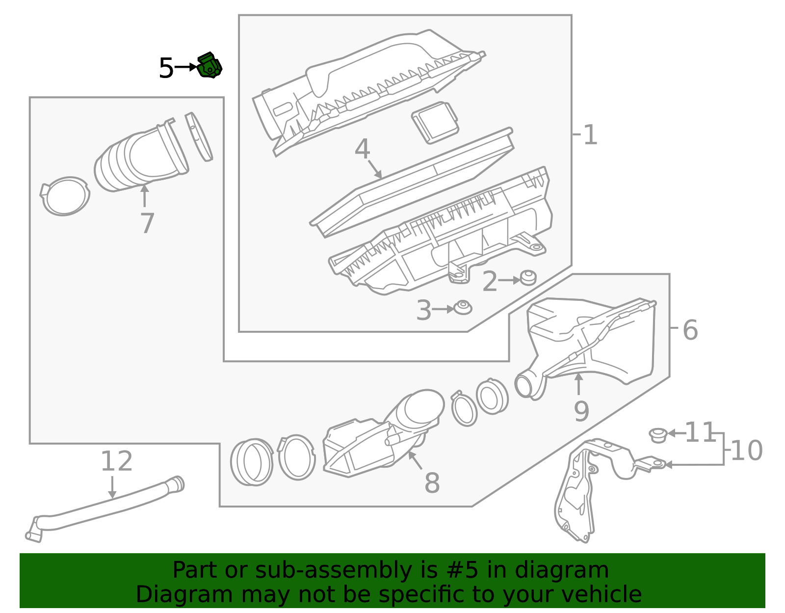 23262344 - Mass Airflow Sensor 2014-2024 GM | GMPartsNow