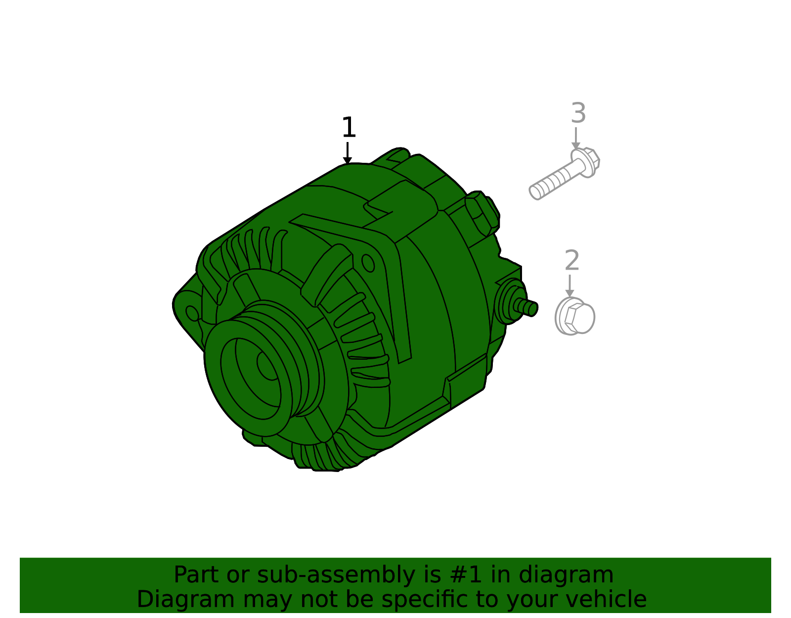 2020-2022 Nissan Sentra Alternator 23100-6LB0A | OEM Parts Online