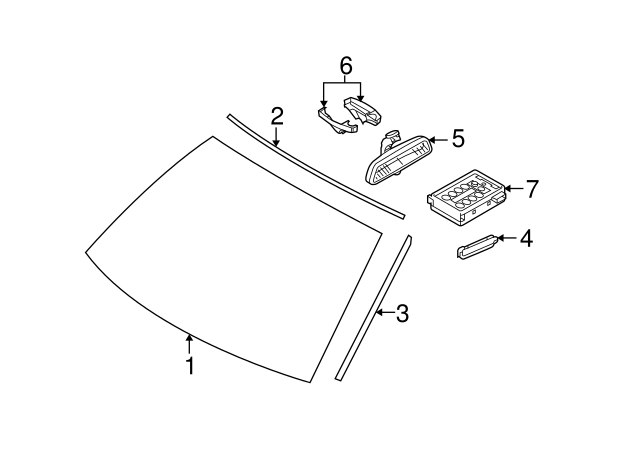 51-16-7-076-129 - Set of covers mirror baseplate 2004-2016 BMW ...