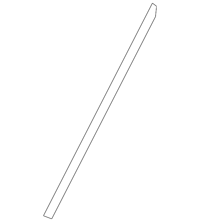 51317045448 - 2004-2010 BMW Drip Molding (51-31-7-045-448) | BMW of ...