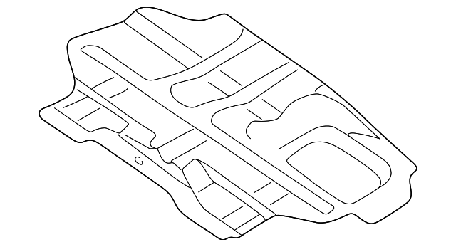 MR437668 - Splash Shield 2001-2006 Mitsubishi Montero | Mitsubishi ...