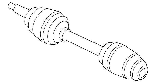 49500-2B010 - Axle Assembly - 2007-2009 Hyundai Santa Fe | World OEM ...