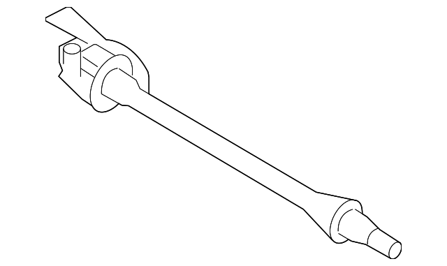 49560-2B000--SJ - Inner Shaft Assembly - 2007-2009 Hyundai Santa Fe ...