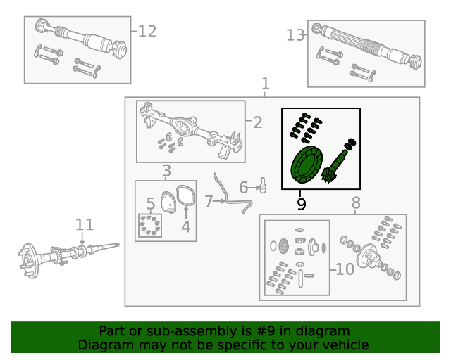 2018-2021 Jeep Gear Kit 68544667aa | TascaParts.com