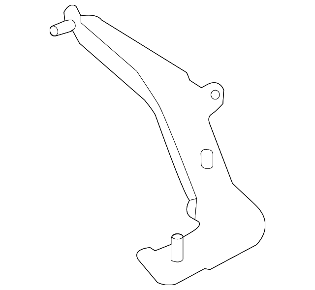 2014 Nissan Pathfinder Pedestrian Spkr Bracket 285N9-3JV1A | TascaParts.com