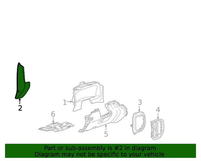 2021-2024 GM Cover 85143783 GM | GMPartsDirect.com