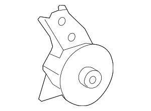 2011-2013 Toyota Highlander Engine Mount 12380-31060 | Toyota Parts Center