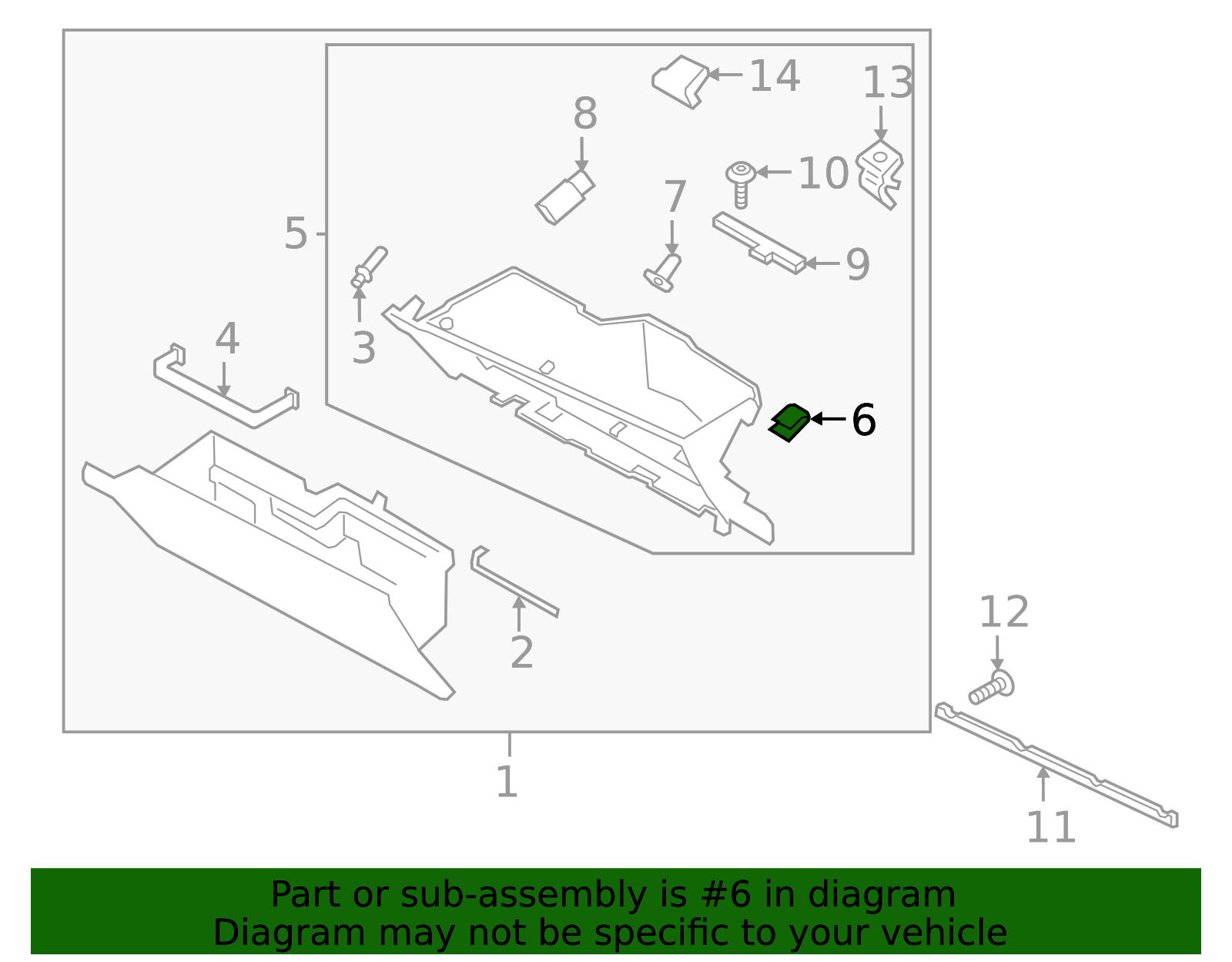 W714972-S300 - Body D-Pillar Trim Panel Clip 2010-2025 Ford | Ford ...