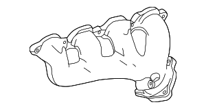 2014-2020 GM Driver Side Exhaust Manifold 12629337 GM | GMPartsDirect.com