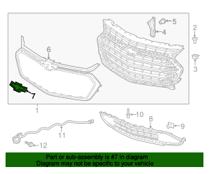 84243242 GM Front Grille Emblem | GM Parts Store