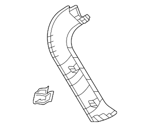 Genuine Toyota Side Trim Panel part# 67937-48060-C0 for 2021-2024 ...