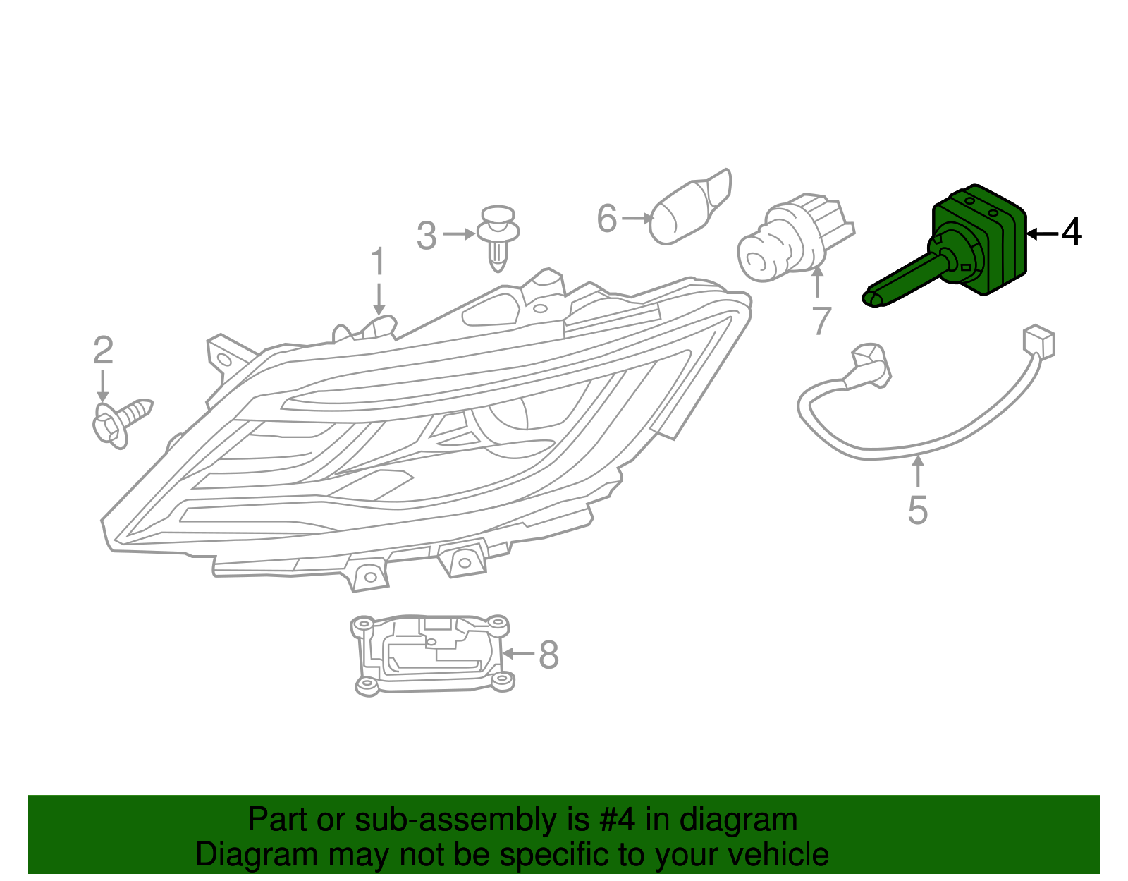 2007-2023 Ford 2009-2014 Ford Lincoln HID Head Light Lamp Bulb DS3 ...