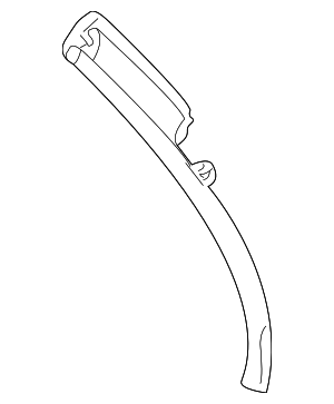 51437902231 - 2000-2005 BMW Upper Quarter Trim (51-43-7-902-231) | BMW ...