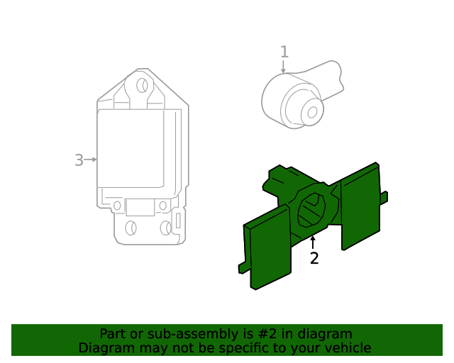 2021-2023 Nissan Maxima Park Sensor Cover 28533-9DL5B | Team Nissan Inc.
