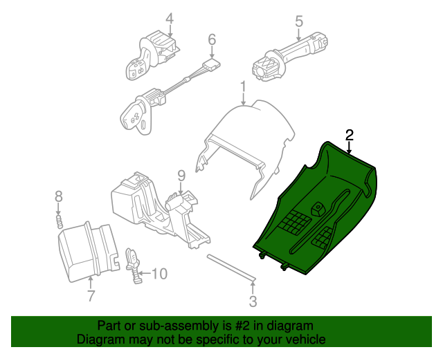 32311093017 - 1995-1999 BMW Lower Cover (32-31-1-093-017) | BMW of ...