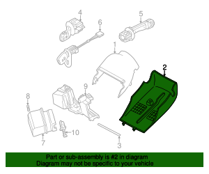 32311093017 - 1995-1999 BMW Lower Cover (32-31-1-093-017) | BMW of ...