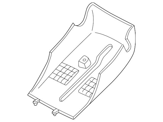 32311093017 - 1995-1999 BMW Lower Cover (32-31-1-093-017) | BMW of ...