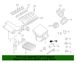 11611437453 - 1999-2006 BMW Fuel Injection Idle Air Control Valve ...