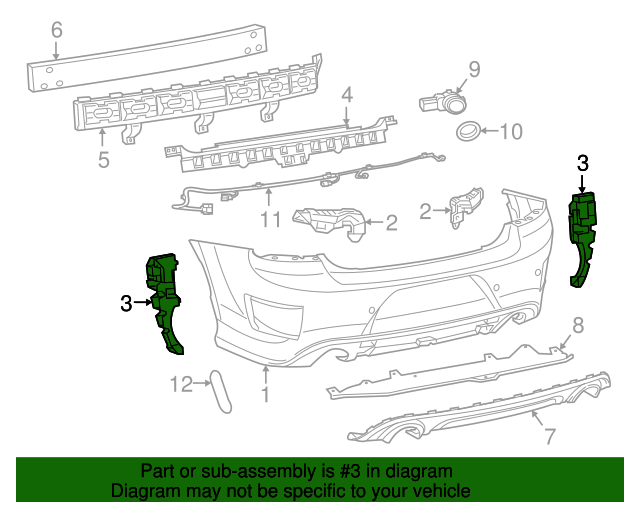 68231348AE - Bracket - 2015-2023 Dodge Charger | Mopar Parts Canada