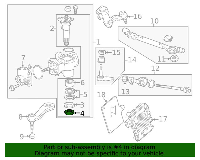 2011-2024 GM Multi-Purpose Nut 11610454 GM | GMPartsDirect.com