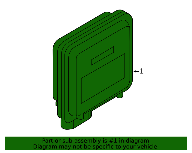 2019-2024 Audi Garage Dr Opener 4N0-907-410-D | AutoNationParts.com