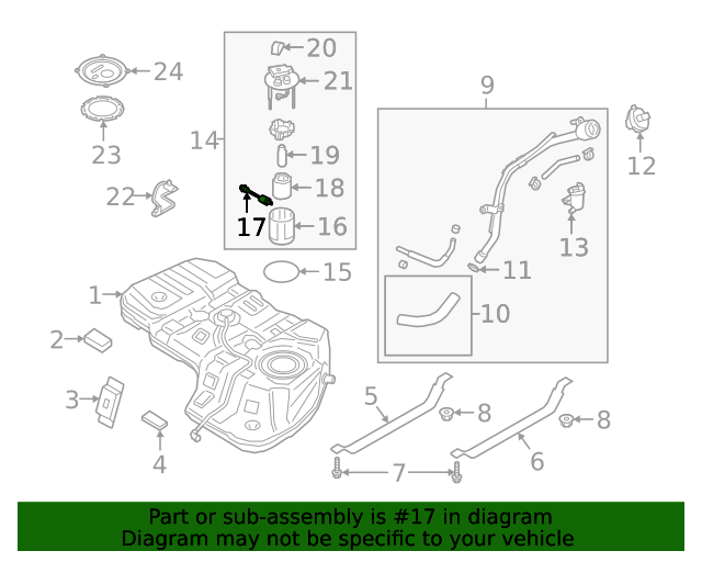 2017-2024 Hyundai Fuel Injection Pressure Regulator 31370-A9000 | OEM ...