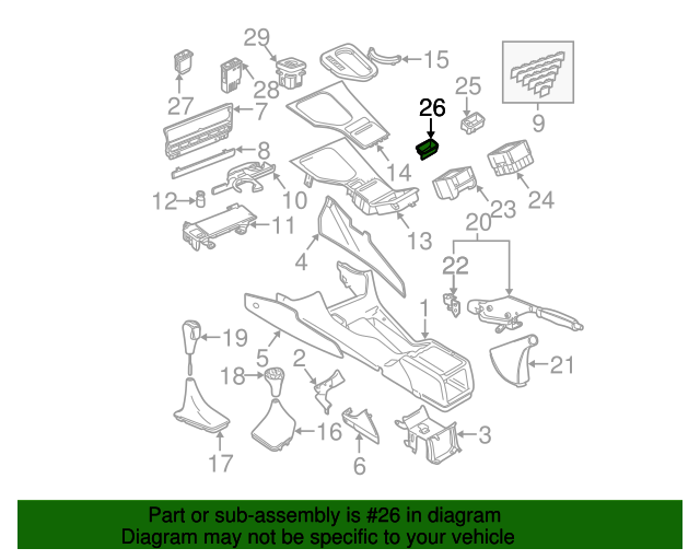 Genuine BMW 51-16-8-184-516 | Ashtray | FREE Shipping on Most Orders ...