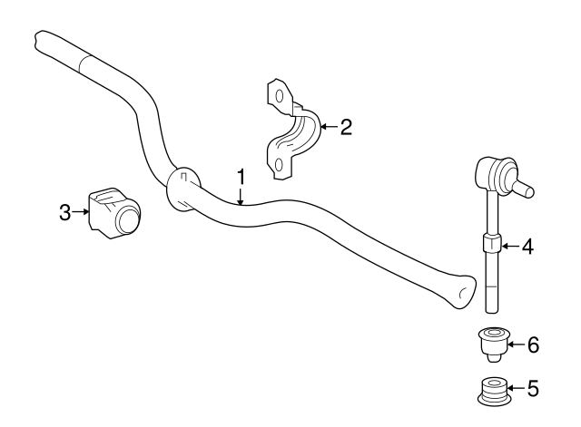 48830-42022 - Stabilizer Link - 2015-2020 Lexus | My L Parts