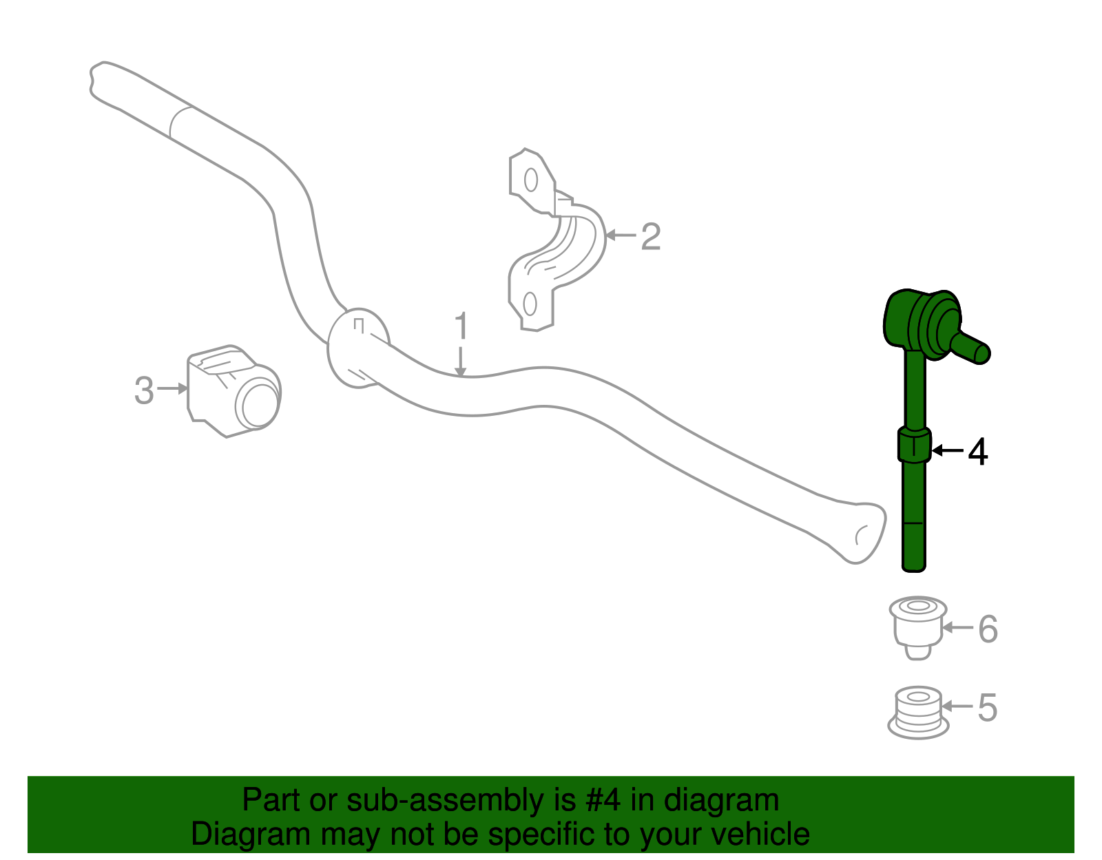 48830-42022 - Stabilizer Link - 2015-2020 Lexus | My L Parts