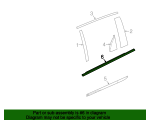 2017-2021 Chrysler W/Strip 68363238AB | TascaParts.com