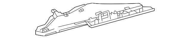 55607-75020 - Under Cover - 2016-2020 Toyota Mirai | OEM Genuine Toyota ...