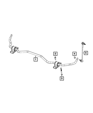 2014-2023 Jeep Cherokee Stabilizer Bar Link Kit 68224732AD | My Mopar Parts